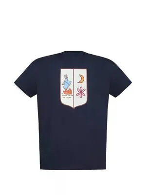 MUZARADI Graphic Back T-shirt