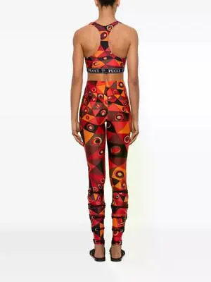 Emilio Pucci Occhi-print Leggings