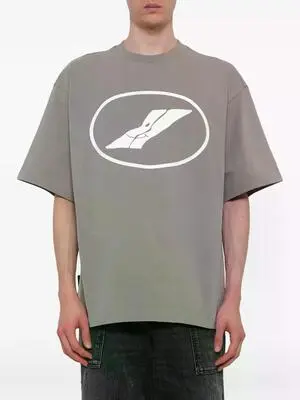 We11Done Round-neck Logo-detail T-shirt