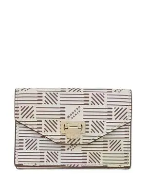 Moreau Logo-print Wallet - Neutrals