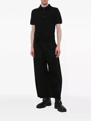 ENTIRE STUDIOS Short-sleeve Buttoned Polo Shirt