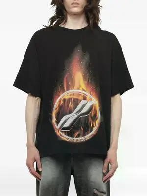 We11Done Meteor-print T-shirt