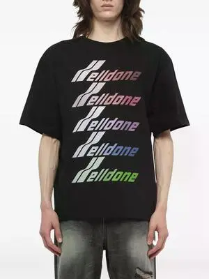 We11Done Multi-logo T-shirt