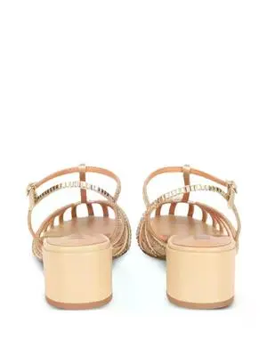 BIBI LOU Serabi Crystal-embellished Cage Sandals