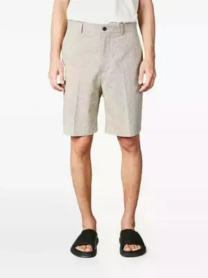 Nn07 Melange Effect Shorts