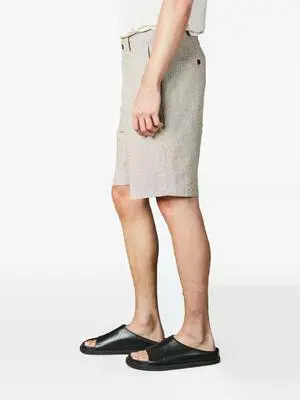 Nn07 Melange Effect Shorts
