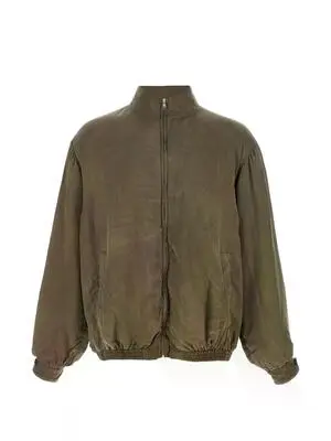 STEIN High-neck Zip-up Bomber Jacket