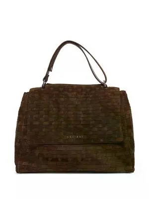Orciani Sveva Interwoven Tote Bag - Brown
