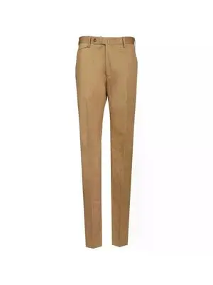 Tagliatore Pressed-crease Flap-pocket Trousers