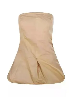 LAMRONS Strapless Square-neck Top