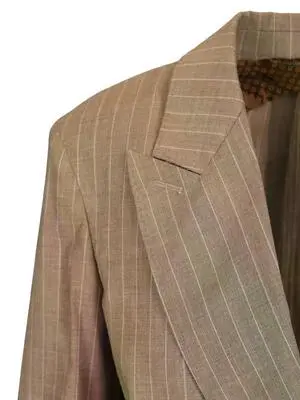 Max Mara Double-breasted Pinstripe Blazer