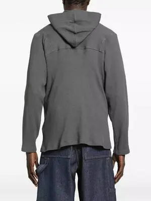 BRYAN JIMENEZ Thermal Zip-up Hoodie