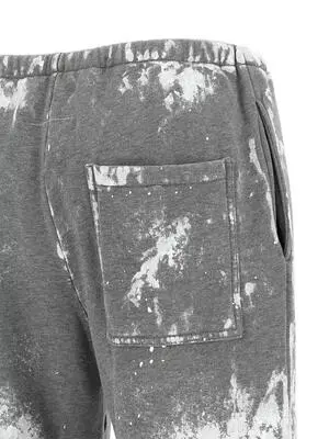 MAISON MARGIELA Numeric Signature Paint-splatter Cotton Track Pants