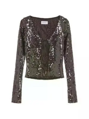16Arlington Elin Paillette Embellished Cardigan