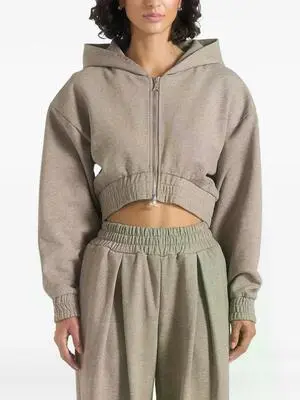 Manière De Voir Relaxed Zip Through Hoodie