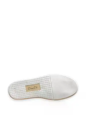 CALCE Woven Suede Sneakers