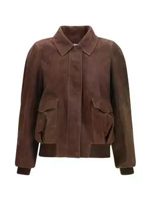 Loewe Suede Bomber Jacket