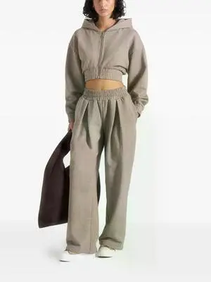 Manière De Voir Maniere De Voir Box-pleat Wide-leg Track Pants