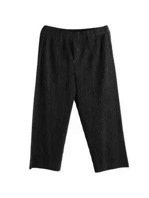Issey Miyake Pleated Texture Trousers