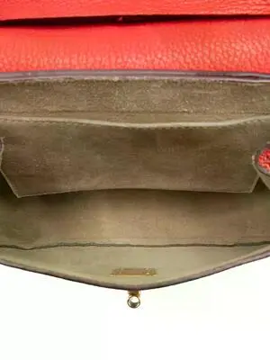 Chloé Drew Small Leather Bag - Red