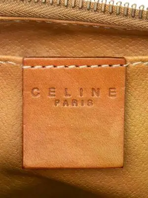 Celine Macadam Coated Canvas Pouch