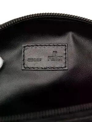 Fendi Zucca Coated Canvas Cosmetic Pouch