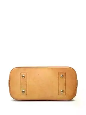 LOUIS VUITTON Monogram Alma Bb Satchel - Brown