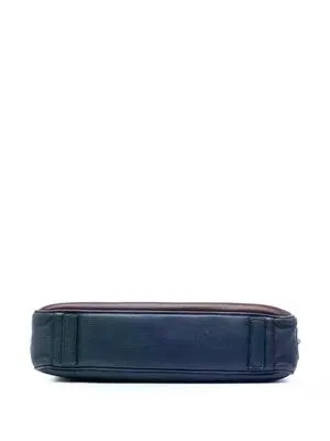 Prada Bicolor Vitello Daino Briefcase Bag