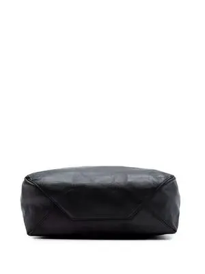 Celine Bicolor Leather Vertical Cabas Tote Bag
