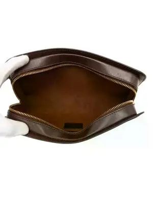 LOUIS VUITTON Damier Ebene Saint Louis Pochette Clutch Bag