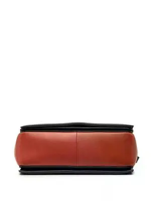 Celine Medium Shiny Smooth Calfskin Frame Shoulder Bag - Brown