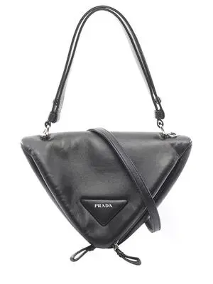 Prada Padded Nappa Triangle Satchel
