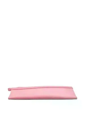 Balenciaga Canvas Navy Cabas Pouch