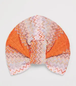 Missoni Zigzag Knit Turban