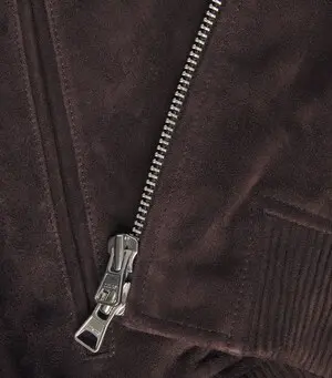 NN.07 Nn07 Owen Suede Bomber Jacket