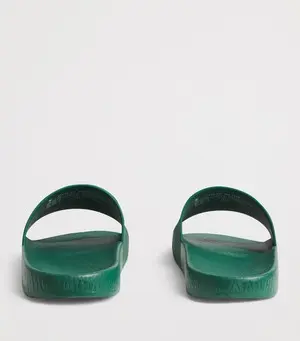 Polo Ralph Lauren Signature Pony Slides - Green