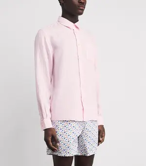 Vilebrequin Linen Shirt - Red