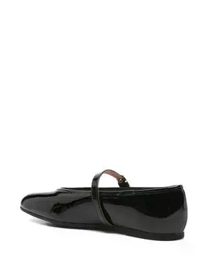 Moschino Patent Finish Ballerina Flats