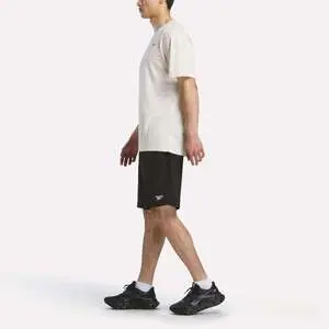 REEBOK Director Short Sleeve Top - Alabaster Heather