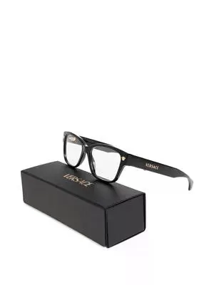 Versace Medusa Plaque Square-frame Glasses