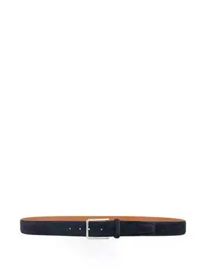 Santoni Suede Belt - Blue