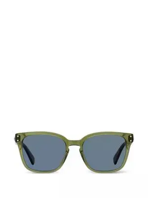 FERRAGAMO Rectangle Frame Sunglasses - Green