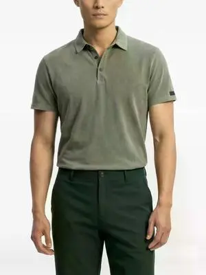 RRD Faded-effect Short-sleeve Polo Shirt