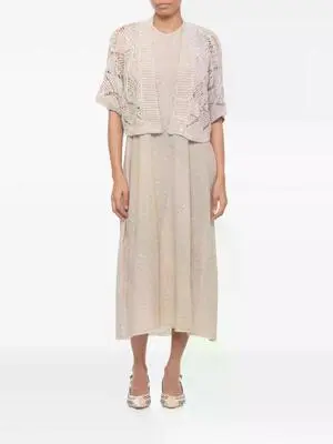 Antonelli Firenze Sequin-embellished Midi Dress