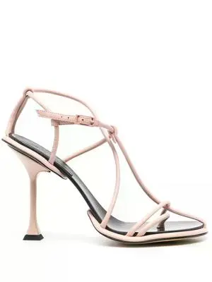LANVIN Straplight 110 Leather Sandals