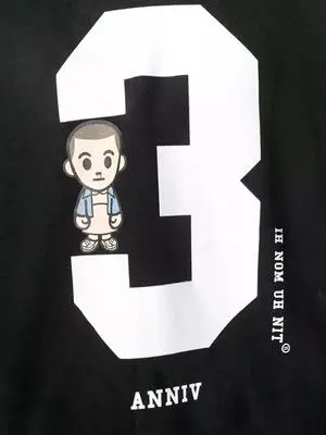 IH NOM UH NIT Cartoon Print Hoodie