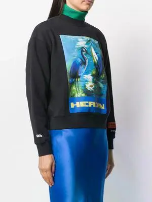 Heron Preston Graphic Print Sweatshirt