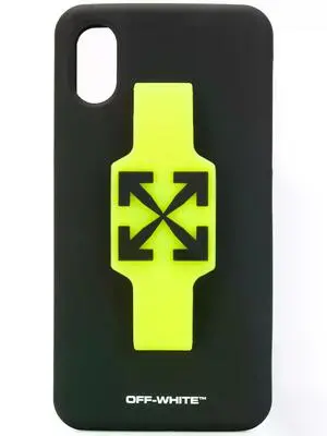 Off-White Arrows Iphone Xs Case - Black