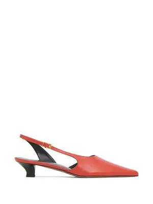MANSUR GAVRIEL Anna Pointed-toe Slingback Pumps