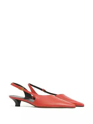 MANSUR GAVRIEL Anna Pointed-toe Slingback Pumps